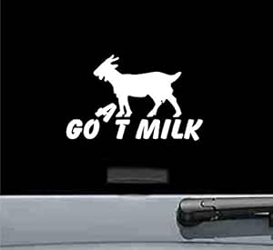 Amazon.com: JS Artworks Goat Milk Vinyl Decal Sticker : Sports & Outdoors