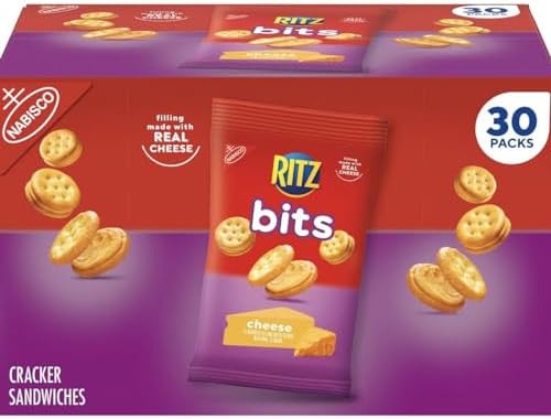 Amazon.com: RITZ Bits Cheese Sandwich Crackers, 8.8 oz