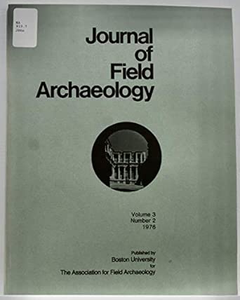 Amazon.co.jp: Journal of Field Archaeology Volume 3 Number 2 : Japanese ...