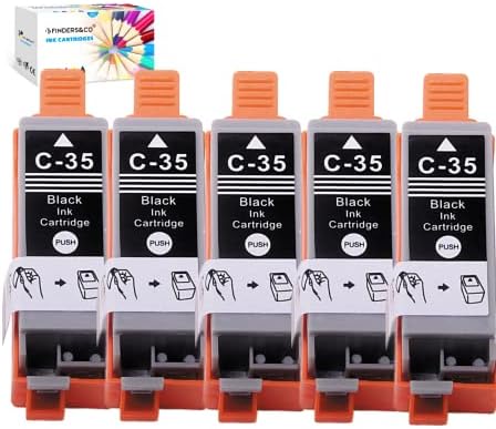 Amazon.com: InkVibe PGI-35 CLI-36 Ink Cartridge for Canon tr150 Ink ...