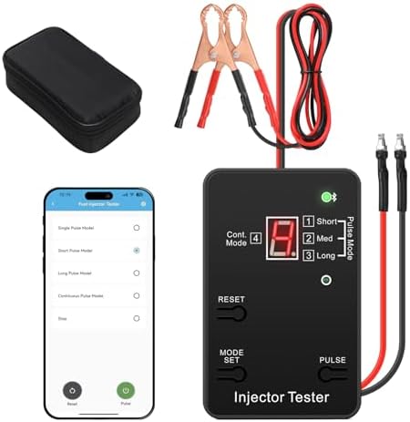 Amazon.com: Zuomeng Bluetooth Universal Fuel Injector Tester and ...