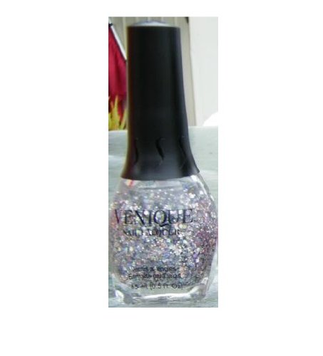 Amazon.com : Venique Sea Diamonds Nail Polish (Silver) 0.5 oz : Venique ...