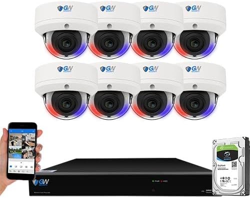 Amazon.com : GW Security 8 Channel 4K 12MP NVR H.265+ 8MP Fulltime ...