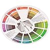 Amazon.com: Convenient Paper Pigment Color Wheel, Color Wheel, Easy for ...