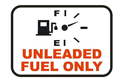 Unleaded Fuel Only Sticker Safety Decal Label 7"x10" 100pcs: Amazon.com ...