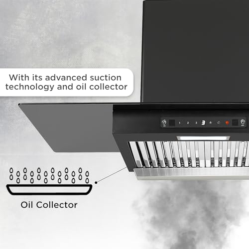 Buy Faber 90cm 1200 m3/hr, Autoclean Chimney||Baffle Filter|| 8Yr on ...