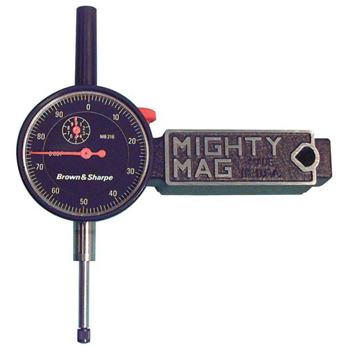 Tesa Brown & Sharpe 0-1" BF AGD Indicator w/Mighty Mag Set: Test ...