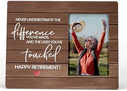 Amazon.com - Orchroma Retirement Picture Frame,Retirement Gift for Mom ...