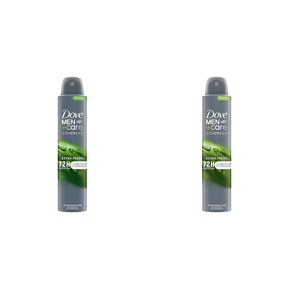 Dove Men+Care Advanced Extra Fresh Antiperspirant Deodorant Aerosol ...