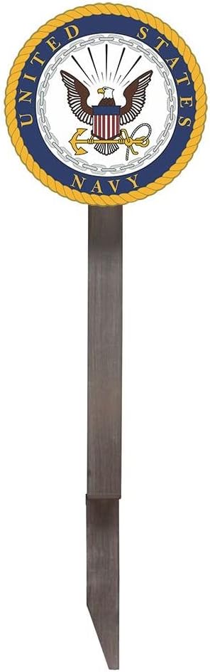 Amazon.com : Aluminum Grave Marker Universal Service, US Veteran Plaque ...
