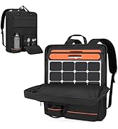 Amazon.com: HODRANT Solar Panel Storage Bag, Travel Backpack Compatible ...