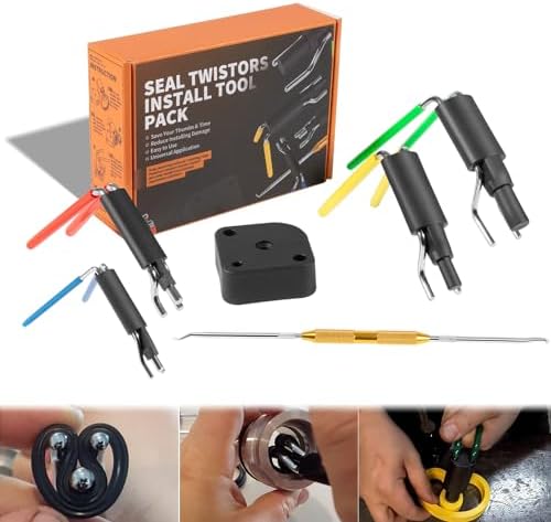 Hydraulic Seal Installation Tool Hydraulic Cylinder Seal Tool Kit | Piston & Rod Seal Installer ...