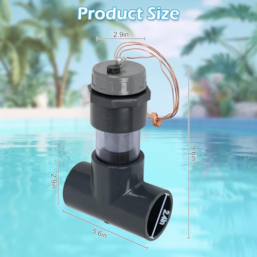 Snapklik.com : WMLBK Zinc Anode For Saltwater Pools 2 Inline Zinc Anode ...