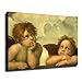 Amazon.com: YTYTA Renaissance Painter Art Two Angels Cherubs By Raphael ...