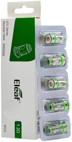 GTL Coils for Eleaf [1.2ohm | 7-13W] 5 Pack - E Cigarette TPD Compliant ...