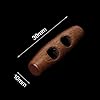 Amazon.com: appuivbt 50Pcs Wooden Toggle Buttons,2 Holes,30mm Sewing ...