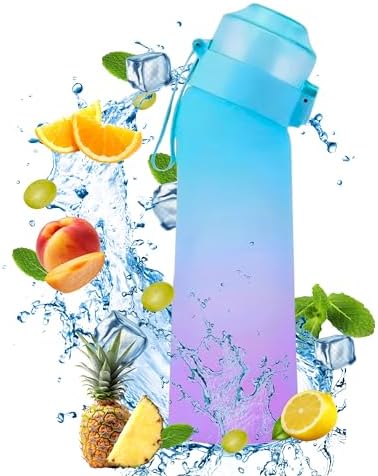 AIR UP® water bottle Gen2 original starter set with pods in 5 flavours ...