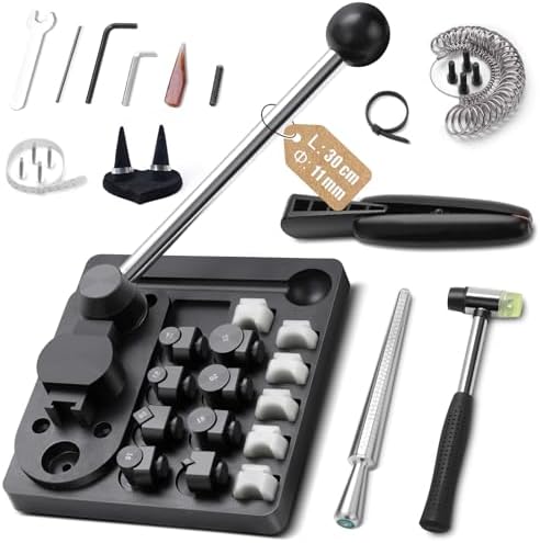 Amazon.com: 12 in 1 Ring Bender Bending Tool for Spoon Rings Upgraded ...