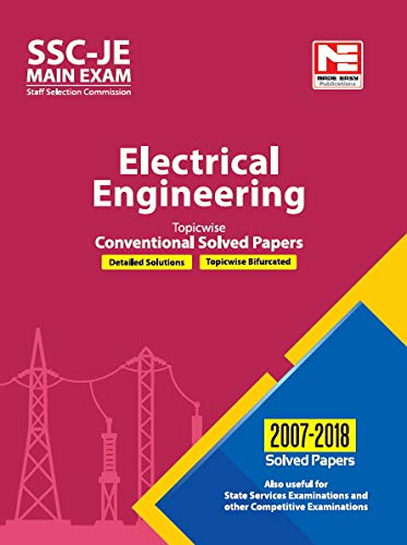 Buy Ssc : Je Electrical Engineering- Previous Year Conventional Solved ...