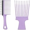 Amazon.com : Tangle Teezer The Wide Tooth Comb for Curly Hair, Double ...