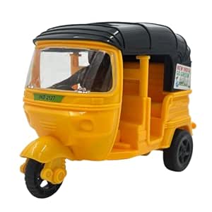 Ohotoys Premium Auto Rickshaw Toys for Kids with Pull Back Action ...