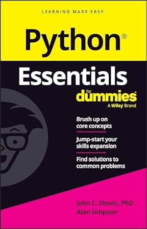 Python All-in-One For Dummies (For Dummies: Learning Made Easy): Shovic, John C., Simpson, Alan ...