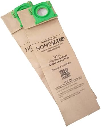 Amazon.com - HomePro Vacuum Windsor Sensor Replacement Microfilter Bags ...