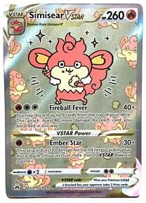 Amazon.com: Pokemon - Simisear Vstar GG37/GG70 - Crown Zenith ...