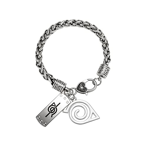 Anime Bracelets Shippuden Sharingan Anime Jewelry Akatsuki Itachi Chain ...