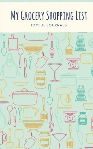 My Grocery Shopping List: Grocery List Notebook, 100 Pages, Pastel Blue ...