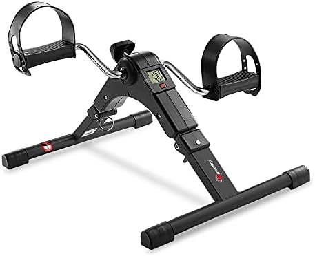 PowerMax Fitness BS-MINI Mini Cycle Pedal Exerciser with Adjustable ...