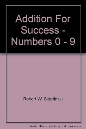 Amazon.in: Buy Addition For Success - Numbers 0 - 9 Book Online at Low ...