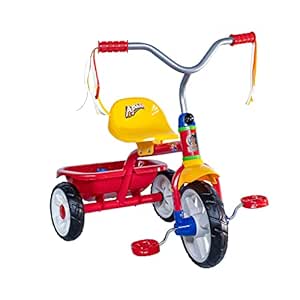 Apache Classic Tricycle with Trunk and Silent Wheels (Red) : Amazon.in ...