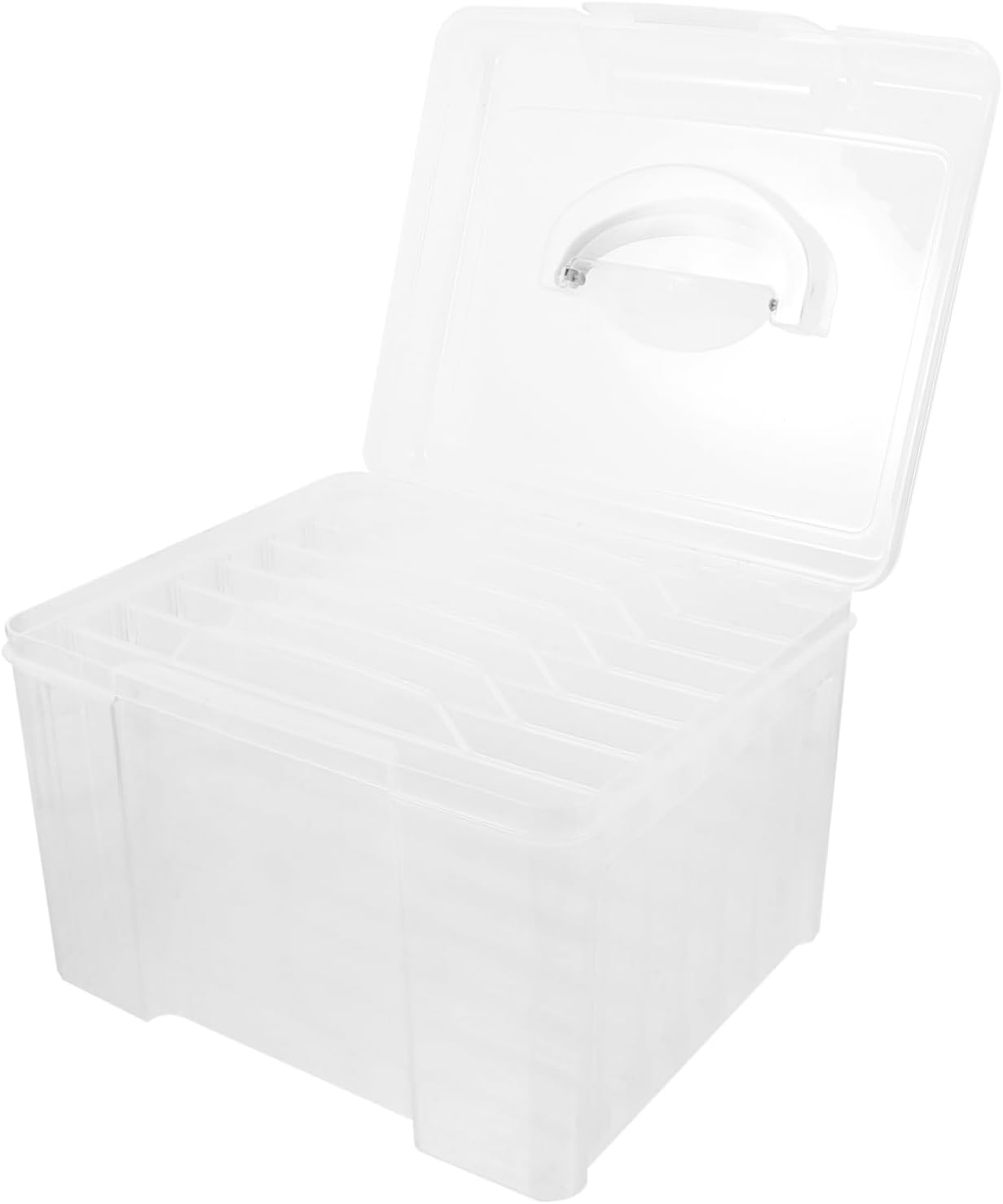 Amazon.com: KICHOUSE Storage Boxes Lids and Dividers File Storage Box ...