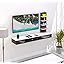 BLUEWUD Primax Standard Engineering Wood Wall Mount TV Entertainment ...