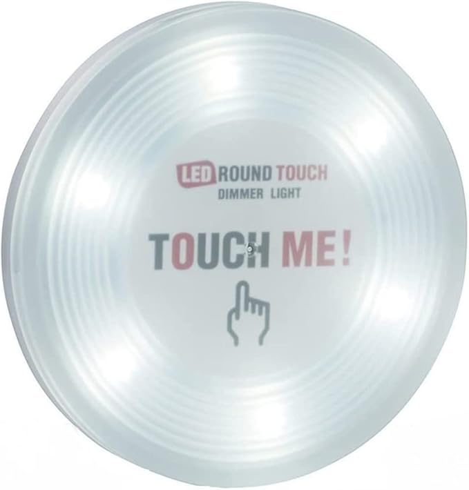 YQ-BEST Large Super Bright Cordless 6-LED Dimmable Touch Light Battery ...