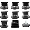 Amazon.com: bociloy 8Pcs Adjustable Leveling Feet, Square Insert Kit ...