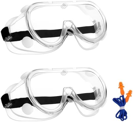 PAppositus Schutzbrille, 2 Stück Staubdicht Arbeitsschutzbrille ...