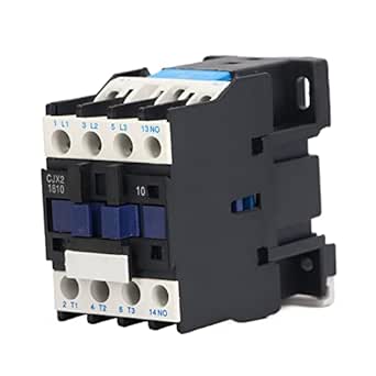18A AC Contactor, Normally Open High Sensitivity Industrial Electric ...