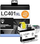 Amazon.com: Anemec LC401 XL Black Ink Cartridges High Yield Replacement ...
