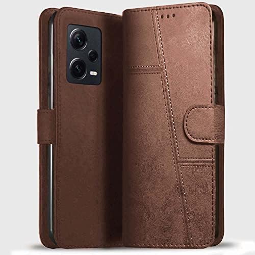 CELLSHOP Redmi Note 12 Pro 5G Flip Cover | Leather Finish | Inside ...