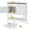Amazon.com: Lomojo Console Table Sofa Table,Coffee Bar Cabinet,35.5" Lx ...