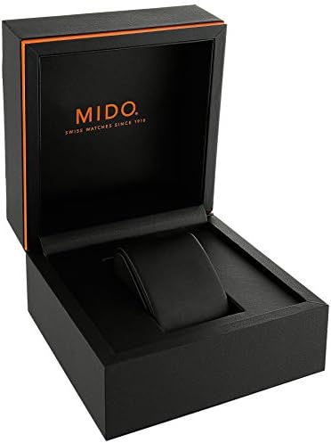Mido Herren-Armbanduhr BARONCELLI Analog Automatik Leder M8600.4.21.4 ...