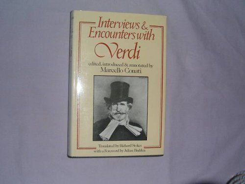 Buy Interviews and Encounters with Verdi Book Online at Low Prices in ...