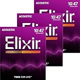 ・ブランド:ELIXIR(エリクサー)・製造元:ELIXIR(エリクサー)・モデル:#11002 3pack・製造元/メーカー部品番号:11002(3pack)・エリクサー弦は特殊で高度なポリマーコーティング技術によって、弦を汗や体の油分、...