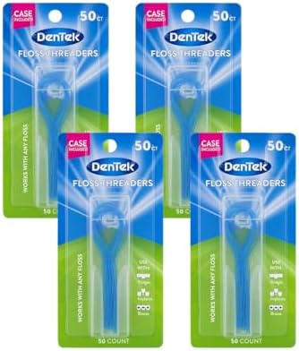 Amazon.com: DenTek Floss Threaders 50 Count (Pack of 4) : Everything Else