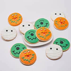 Amazon.com: 12-Count Monster Mash Smiley Cookie Halloween Variety Pack ...