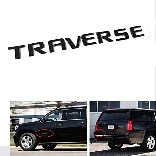 Amazon.com: 1x OEM Traverse Emblem Nameplate Letters 3D Logo Badge ...