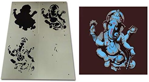 Ganesha Stencil - Multi-Layer | Elephant-Headed god in Hinduism Stencil ...