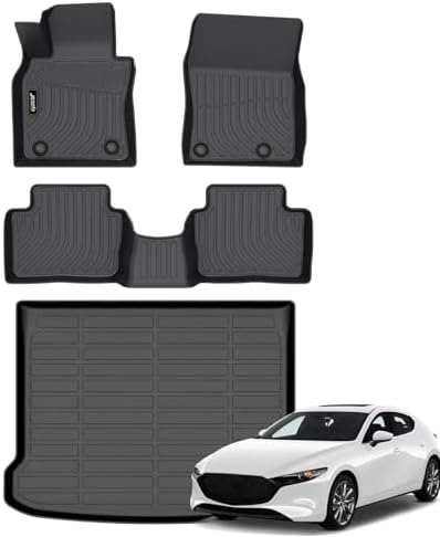 Amazon.com: Floor Mats for Mazda 3 OEM Genuine - All Weather - Heavy ...